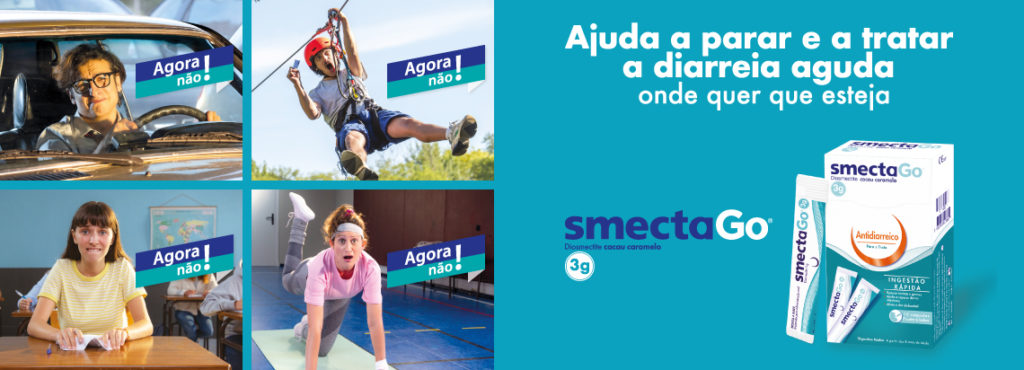 SmectaGo - Combate a diarreia onde quer que esteja.