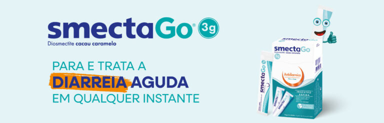 SmectaGo - Combate a diarreia onde quer que esteja.