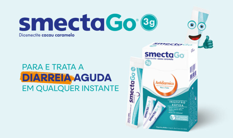 SmectaGo - Combate a diarreia onde quer que esteja.