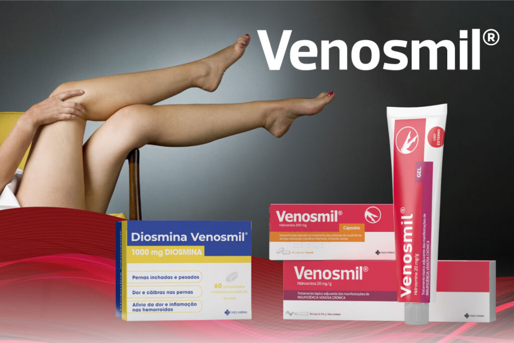 Venosmil - Redução dos sintomas de insuficiência venosa crónica.