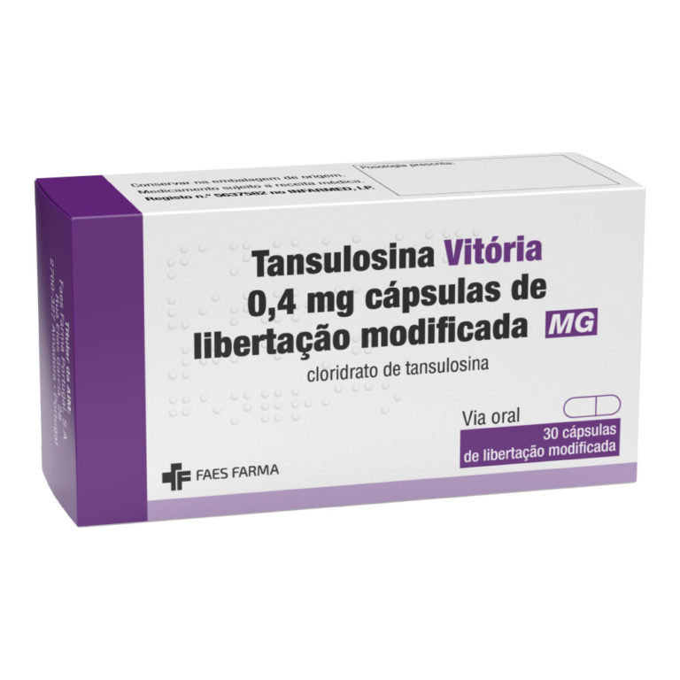 Tansulosina Vitória - Medicamento Sujeito a Receita Médica